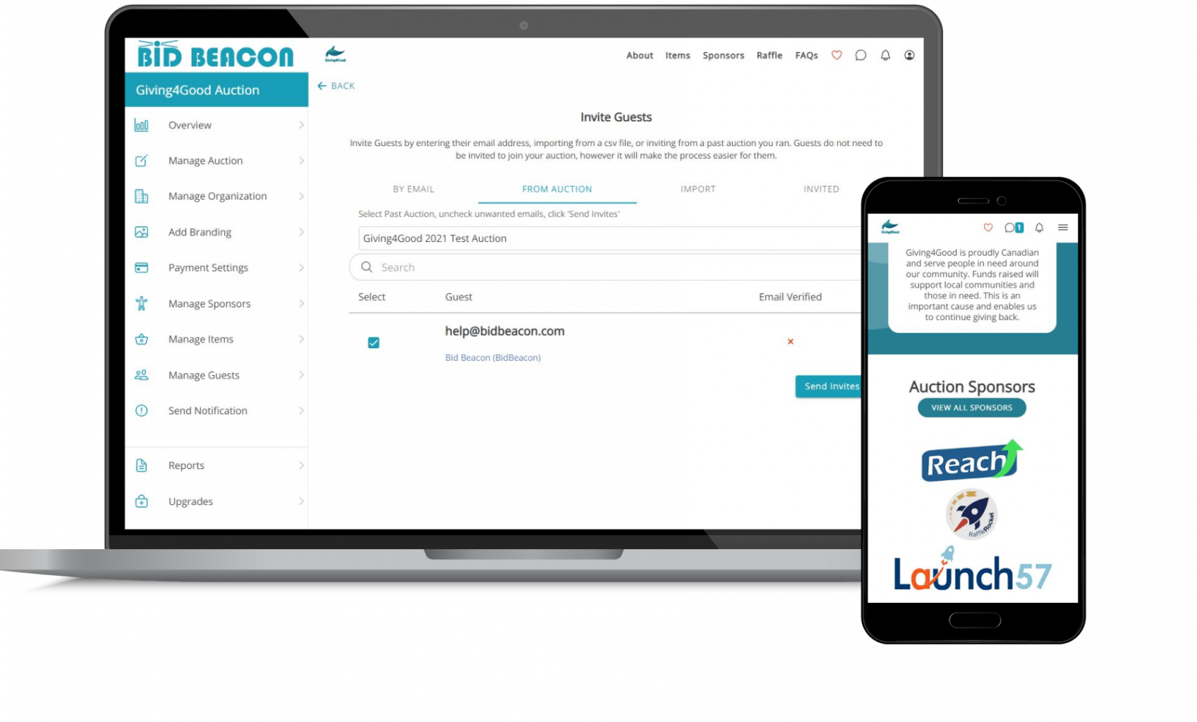 How Our Online Silent Auction Fundraising App Works